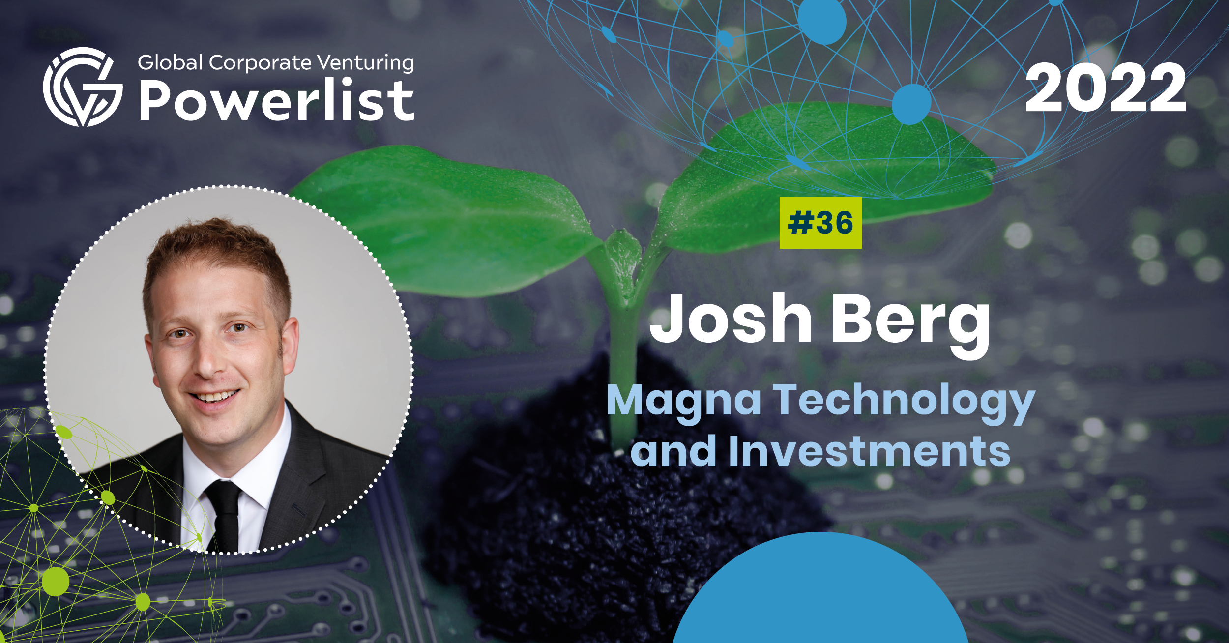 GCV Powerlist 2022: #36 Joshua Berg